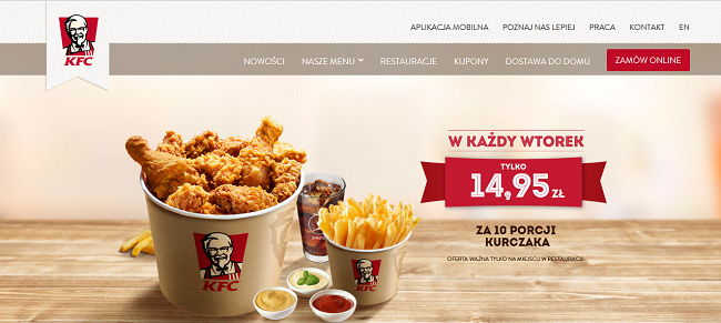 KFC kupony, kod promocyjny Wrzesień 2018 - AleRabat.com