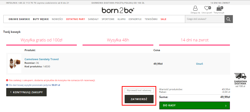 Born2be kod rabatowy ⇒ do 80% | AleRabat.com